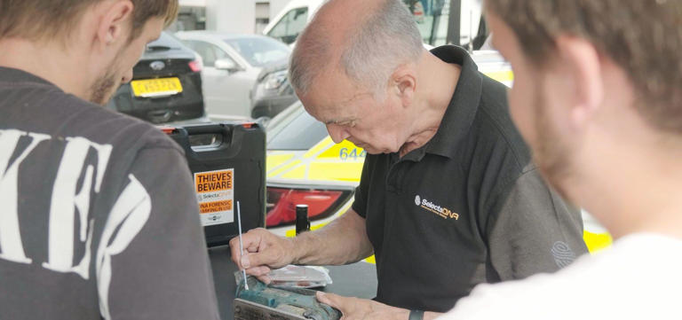 Fareham tradespeople offered free tool marking and crime prevention advice