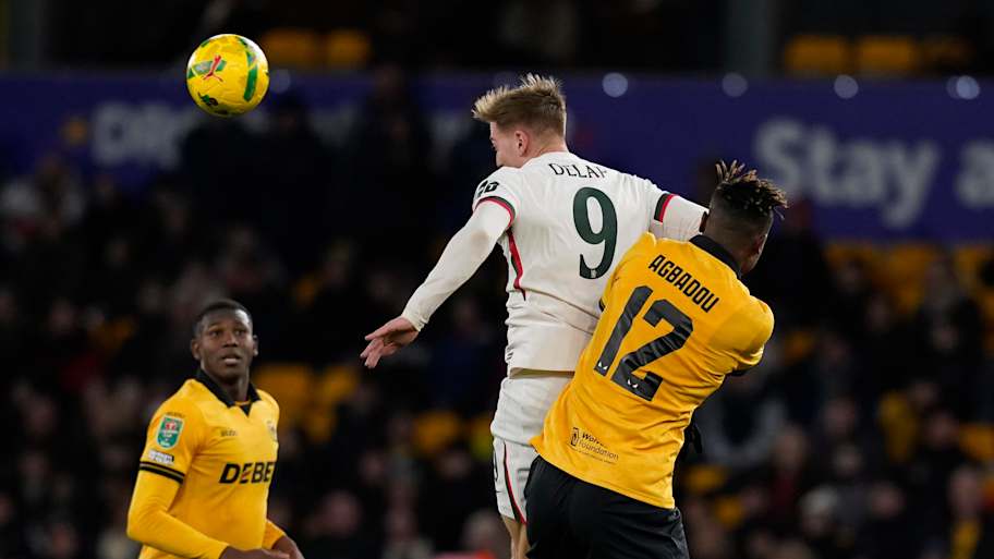 What fixture will Liam Delap miss after Chelsea red card vs Wolves?