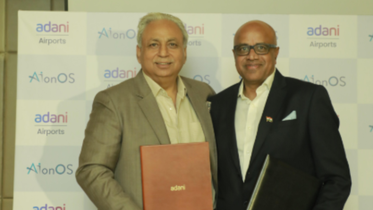 Adani Airports ties up with InterGlobe’s AIONOS for AI Solutions