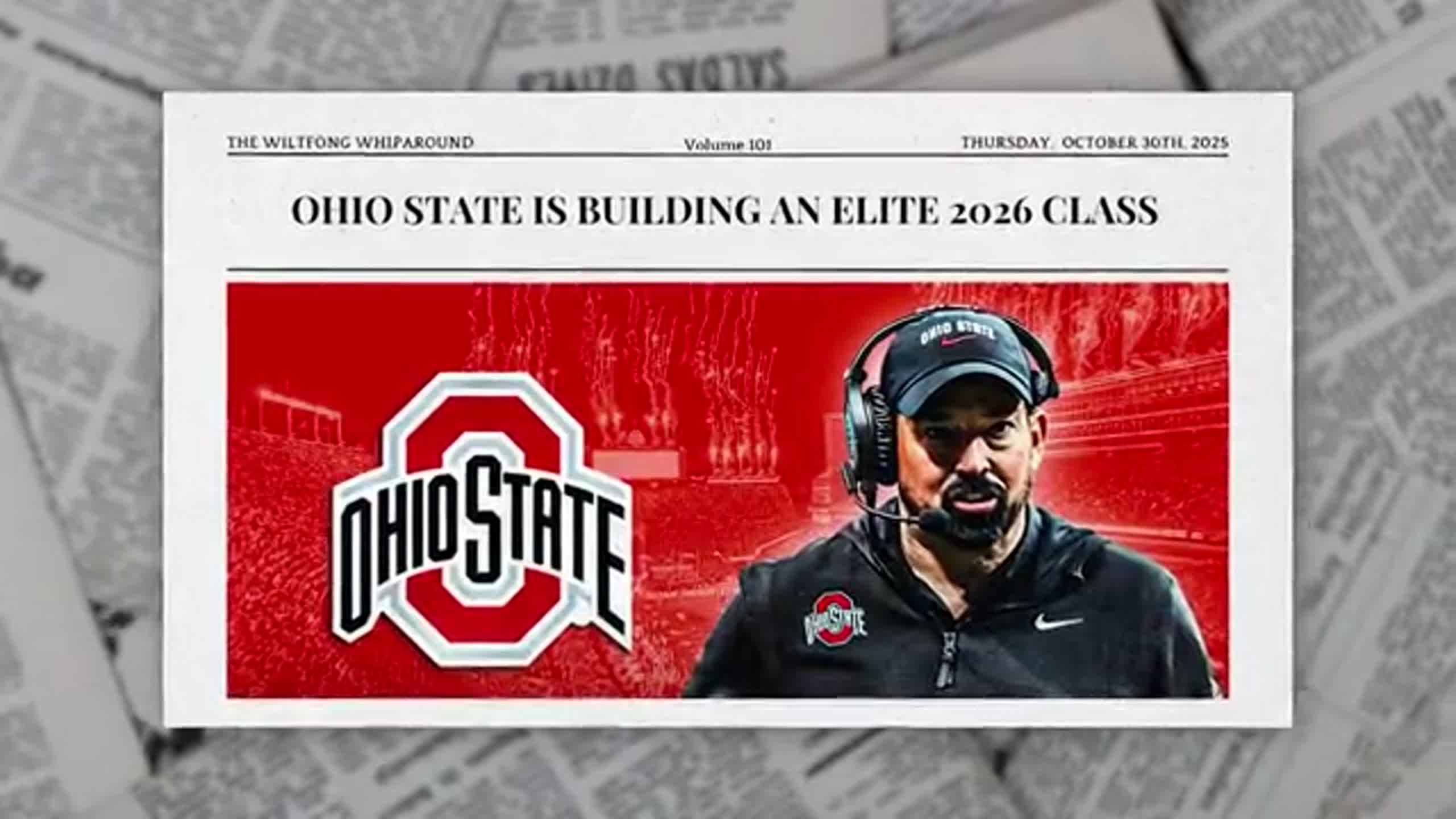 Ohio State Building an ELITE 2026 Class | Big Name 2027s On Campus ...