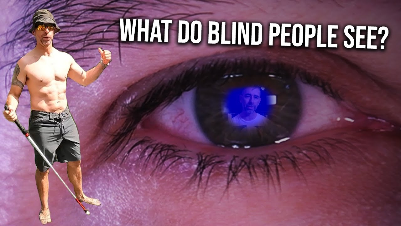 What do blind people see?