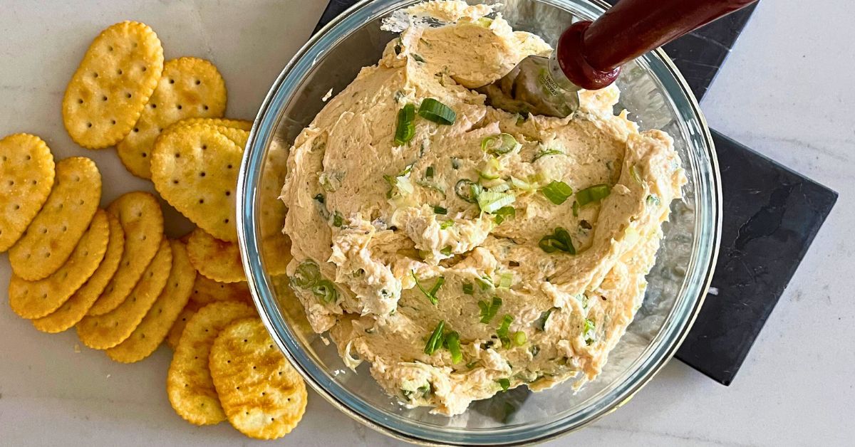 Simple Cracker Dip (With Cream Cheese!)