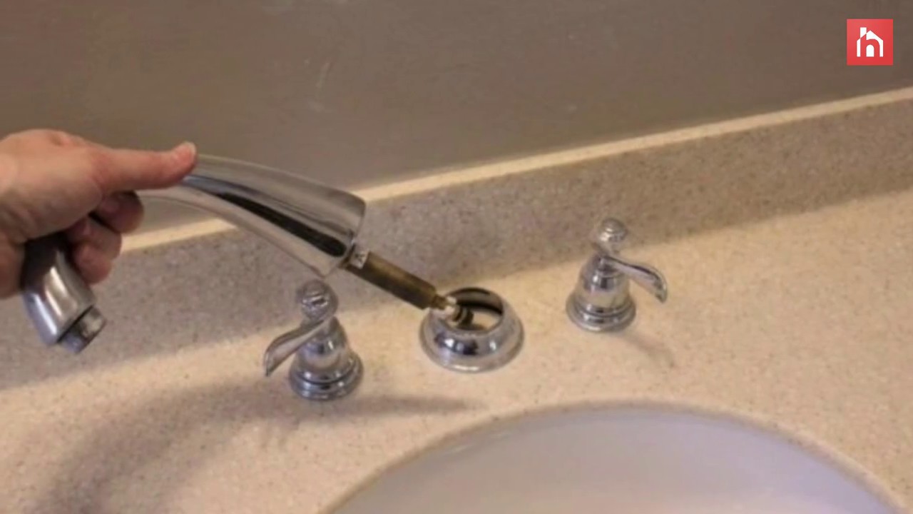 How to remove and install a bathroom faucet