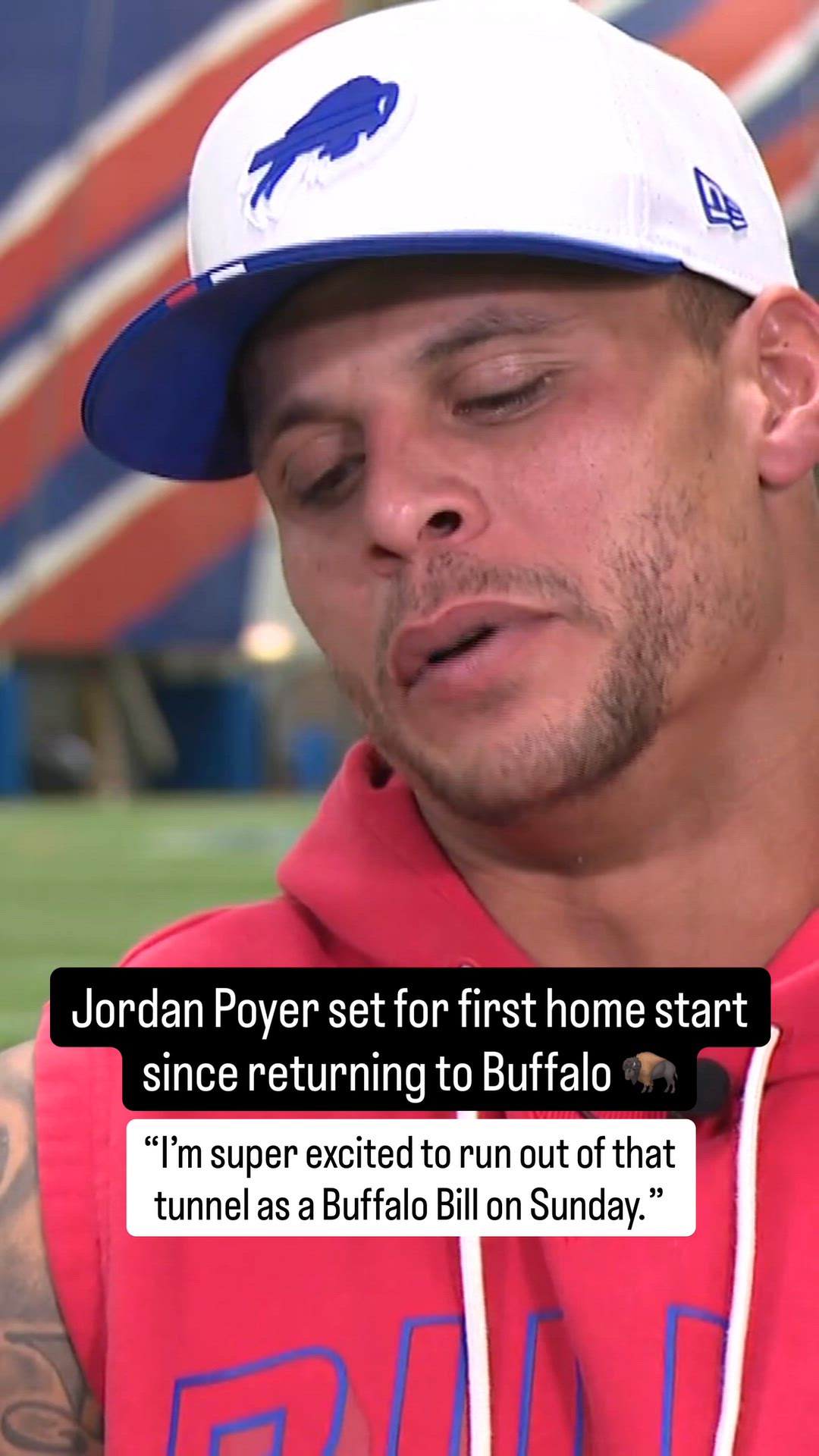 Jordan Poyer is set to make his first home start of the season Sunday ...