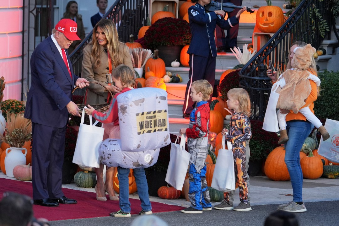Photos: Trumps host Halloween event at White House