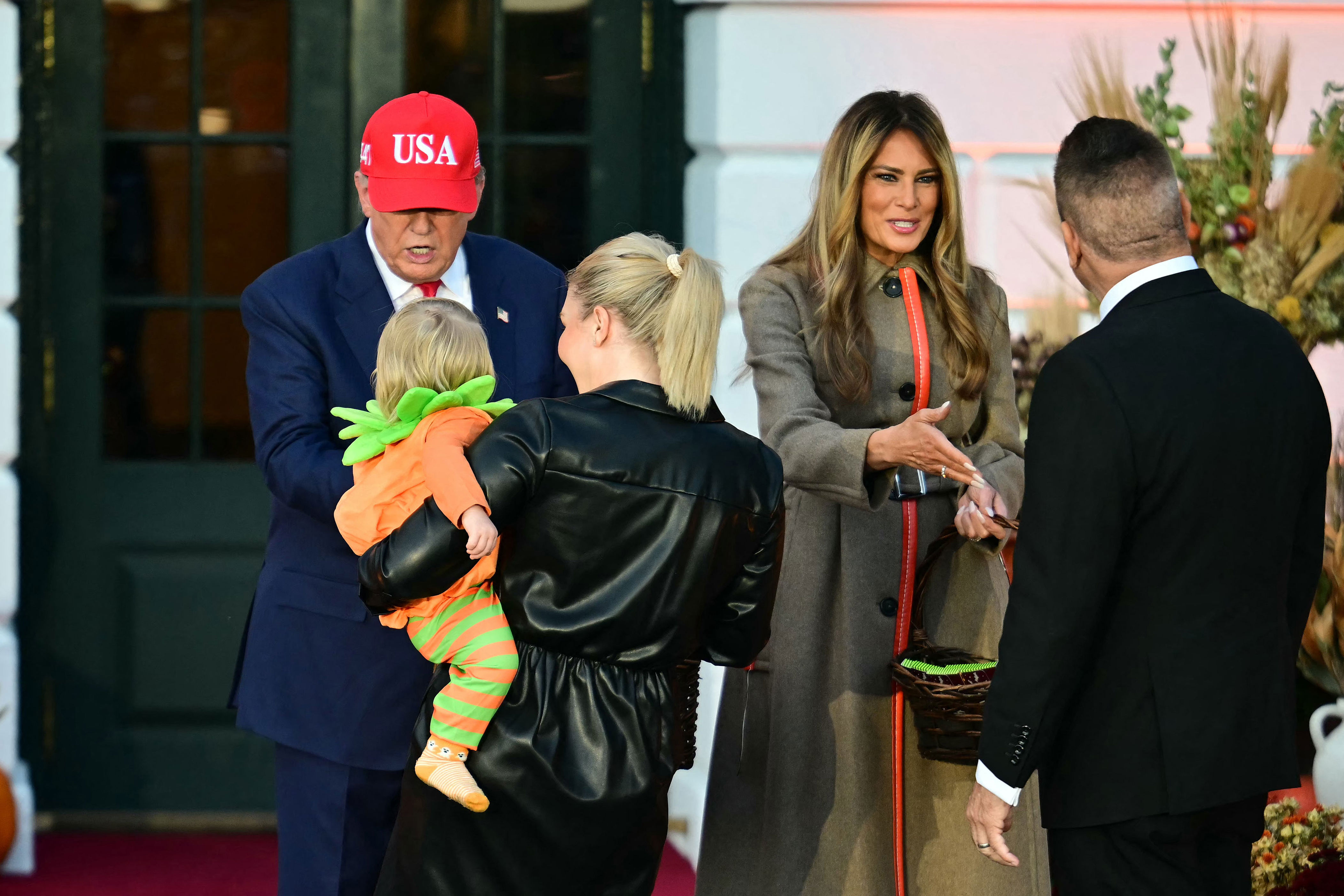 Trump greets trick-or-treaters at White House: Live updates