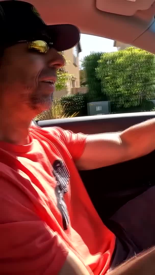 Blind guy drives a car! #shorts