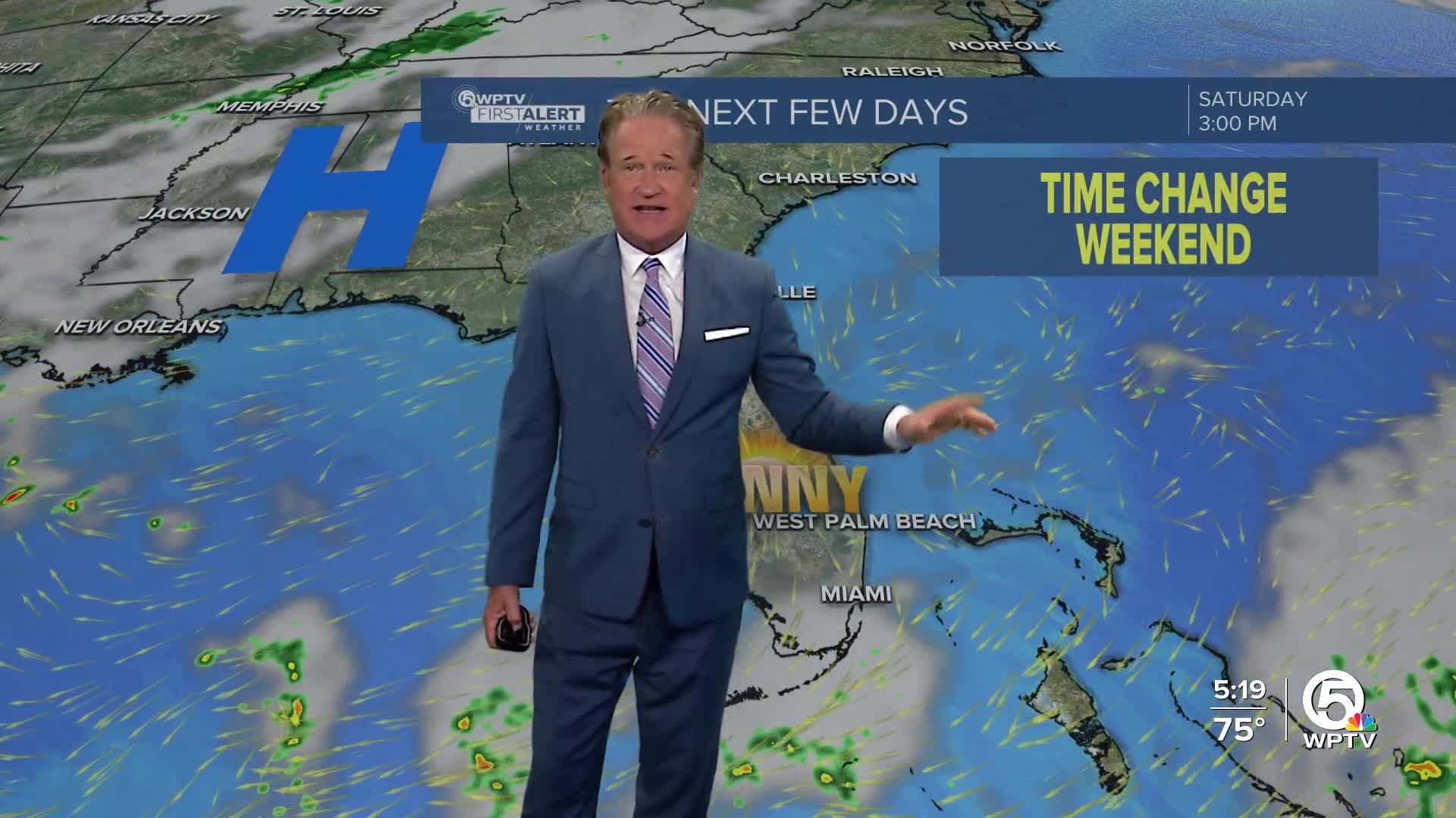 WPTV First Alert Weather Forecast for Evening of Thursday, Oct. 30, 2025