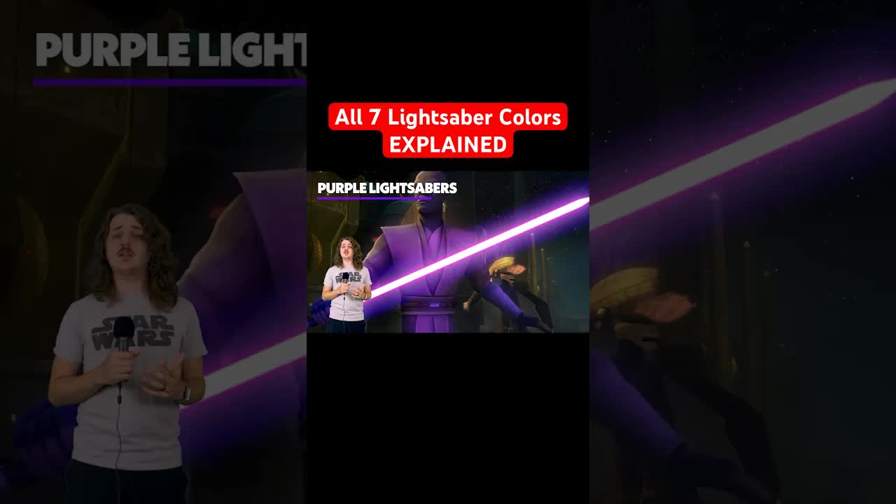 Heres a quick breakdown of every color of lightsaber #lightsaber # ...