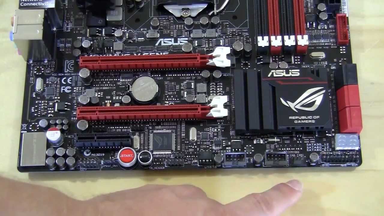ASUS Maximus V Gene motherboard unboxing & overview