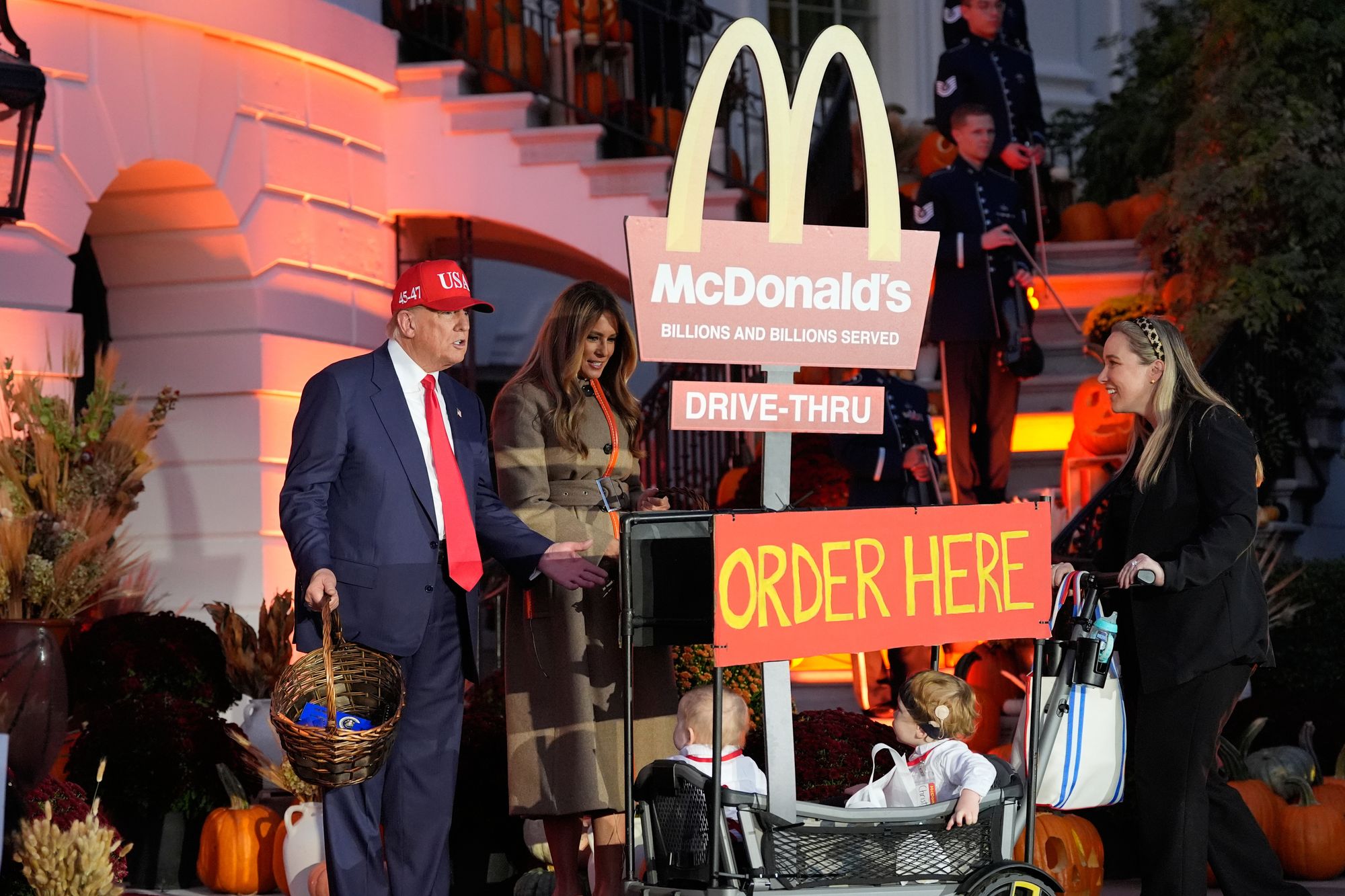 Trump greets trick-or-treaters at White House: Live updates