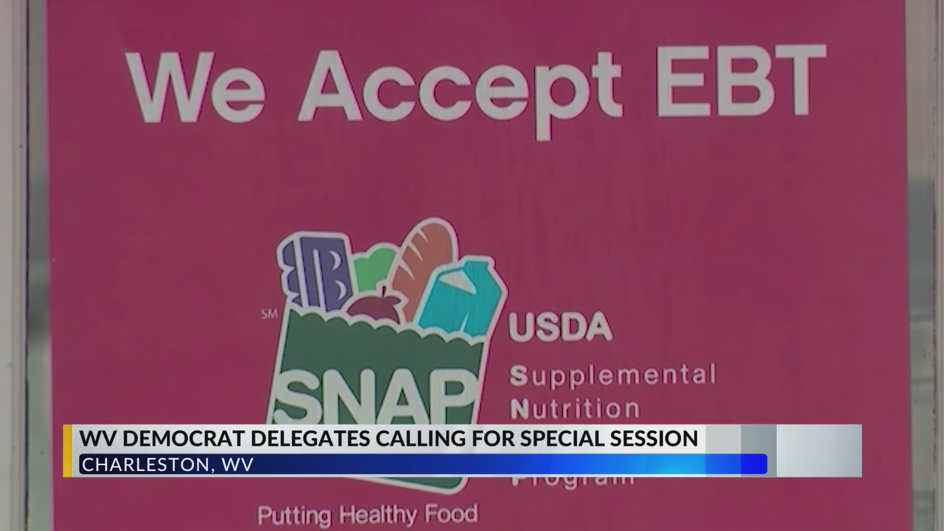 WV House Democrats urge Trump, state Congress members to take action on SNAP