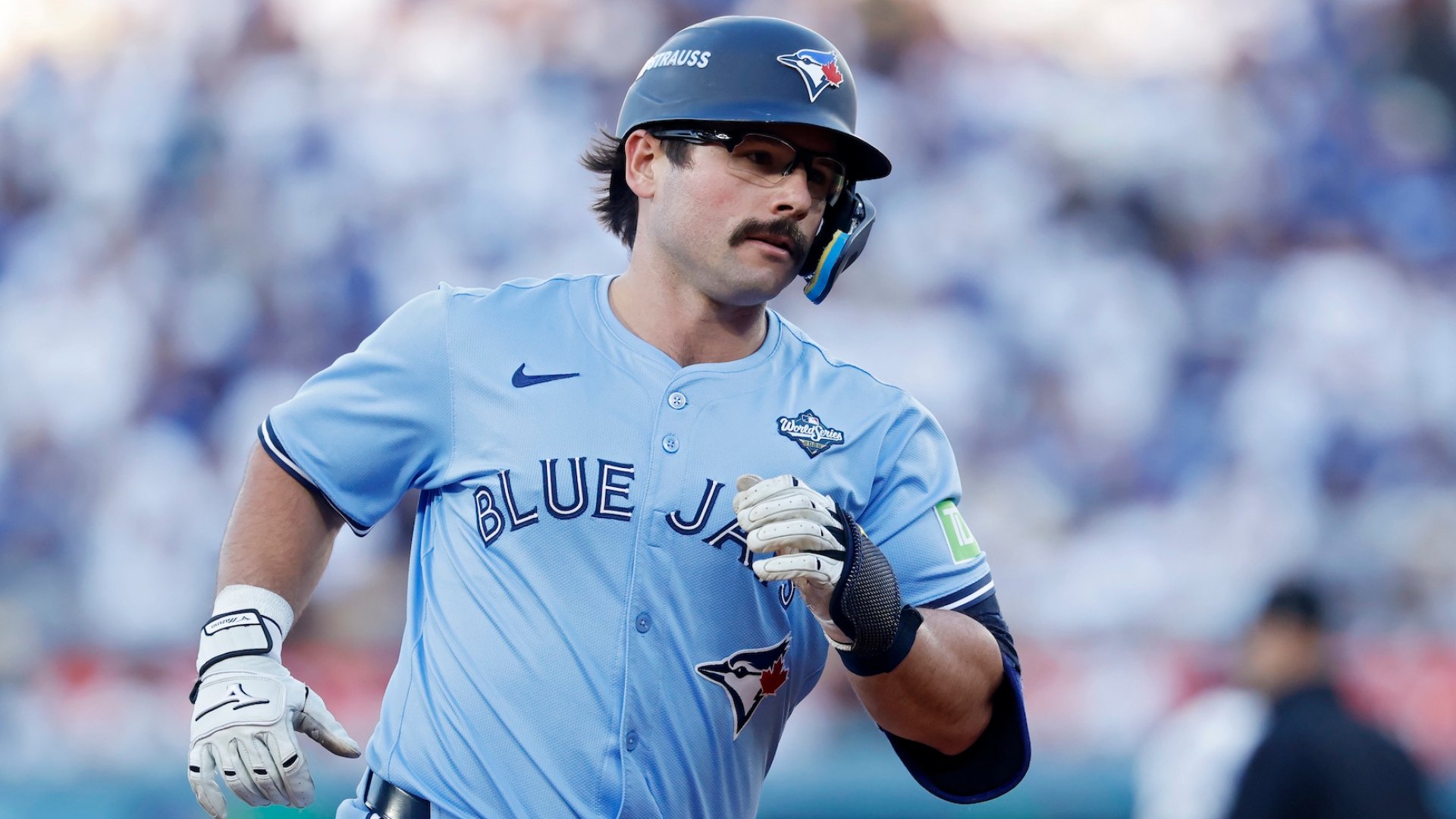 Blue Jays' Davis Schneider's Dad Films Stunned Reaction to World Series ...