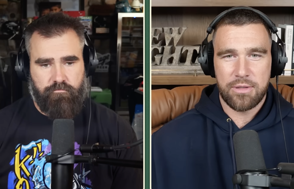 Travis, Jason Kelce's 'New Heights' named No. 1 sports podcast