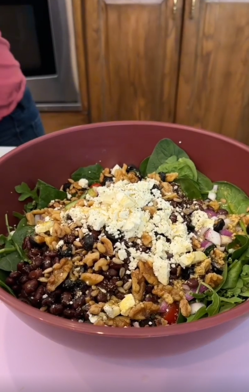 Nutrition Insights from the Viral Longevity Salad Everyone Loves