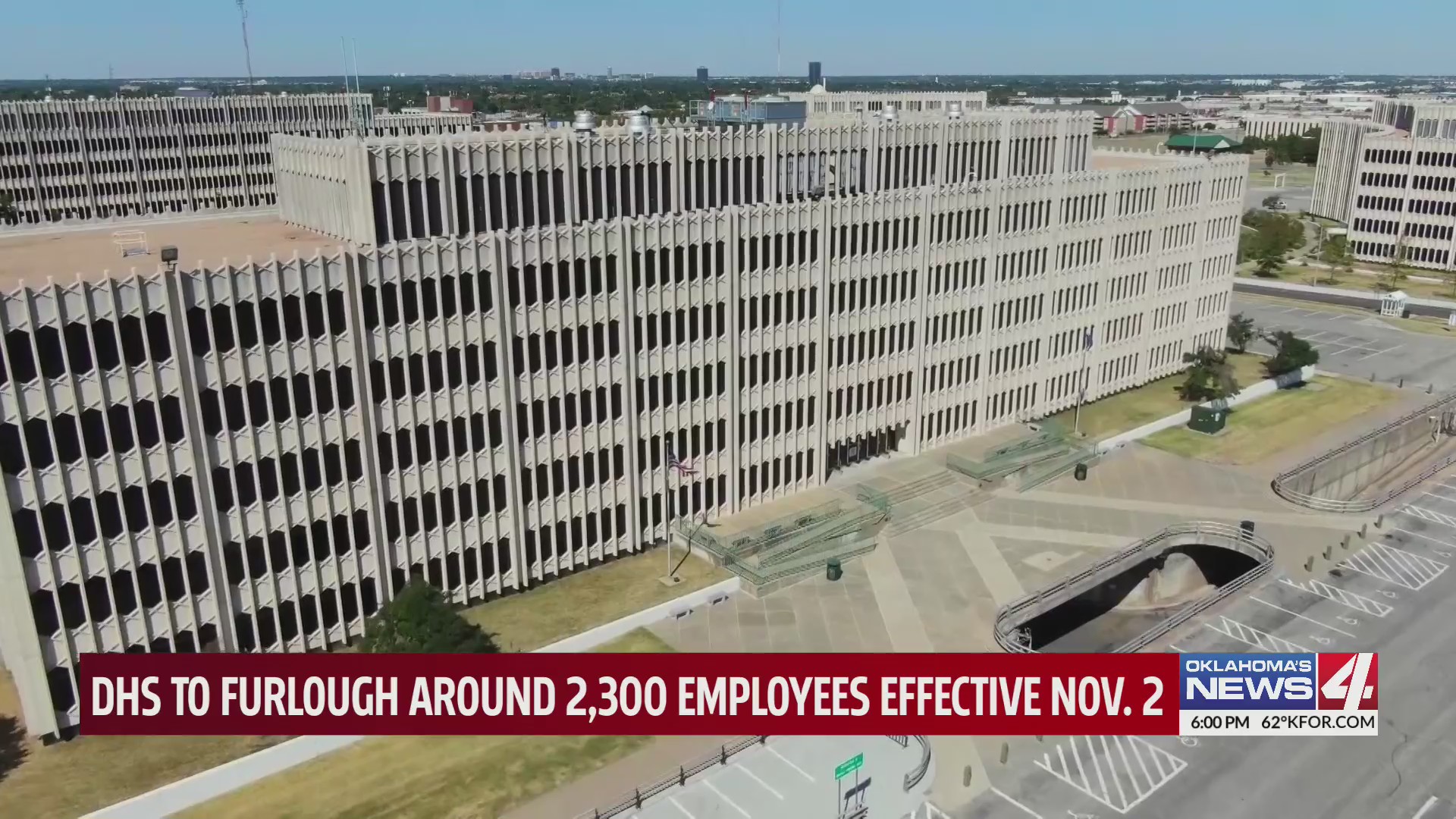 DHS to furlough around 2,300 employees effective Nov.2