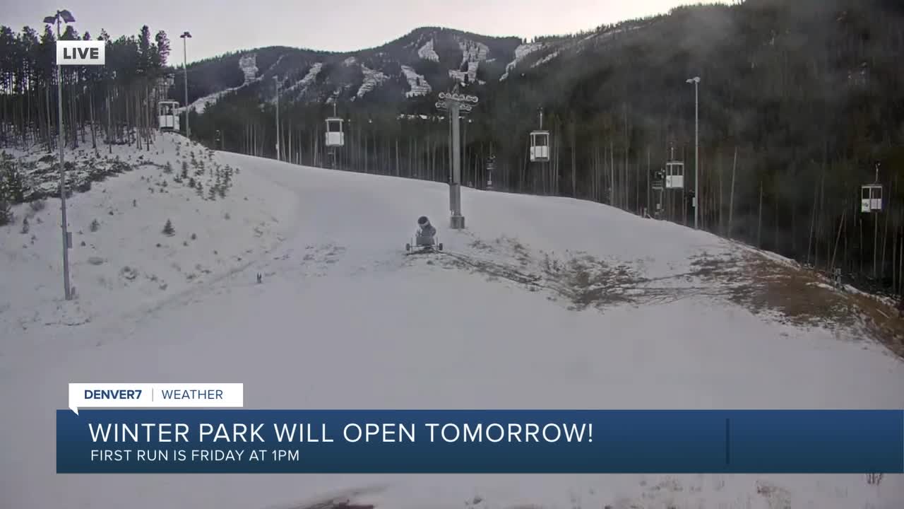 Winter Park in Colorado set to open on Halloween
