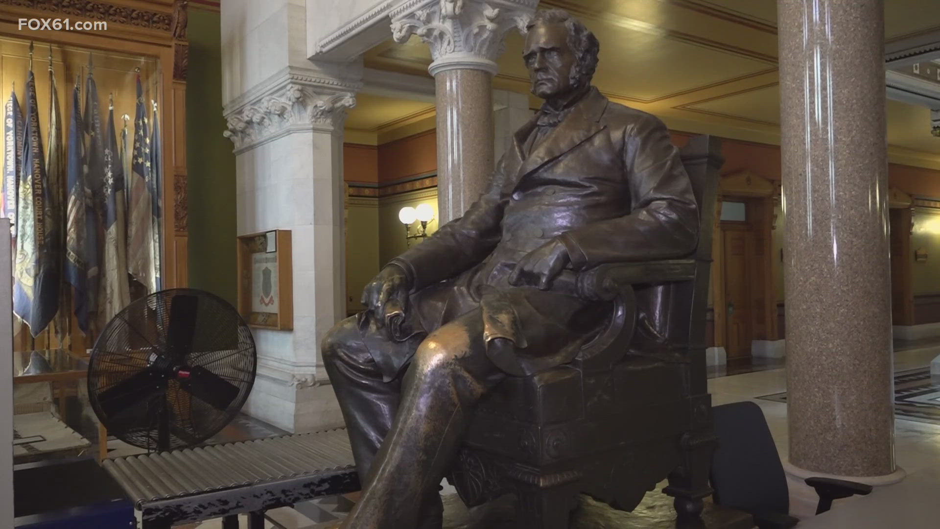 The ghost of Gov. William Buckingham is said to haunt the Connecticut ...