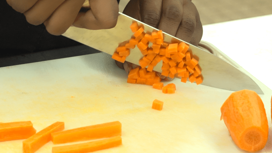 Woodruff High’s culinary class serves Halloween lunch