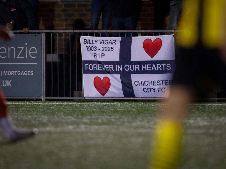 How Billy Vigar’s family are helping Chichester City players cope with ...
