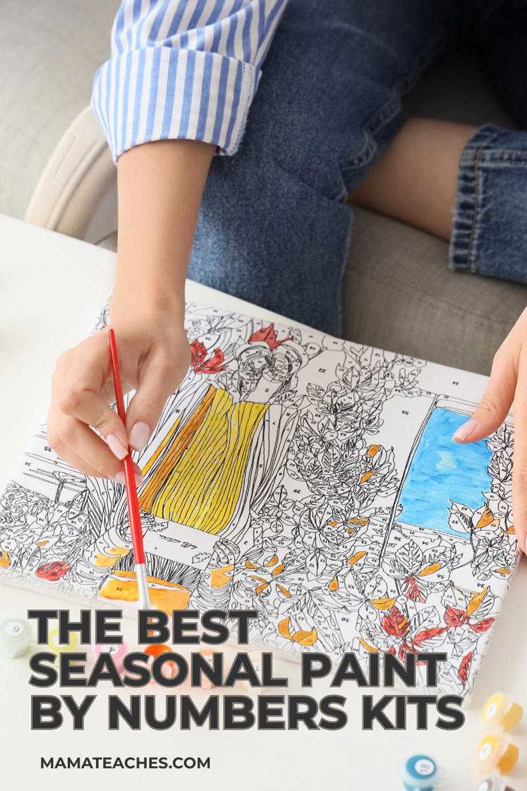 The Best Seasonal Paint by Numbers Kits