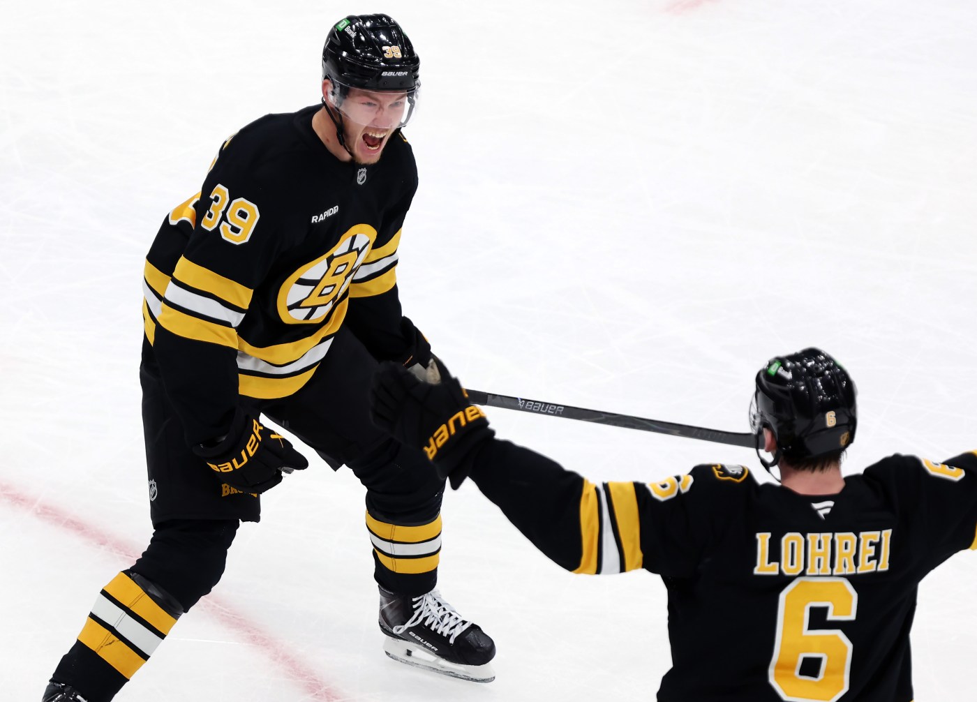 Bruins notebook: Geekies welcome baby boy