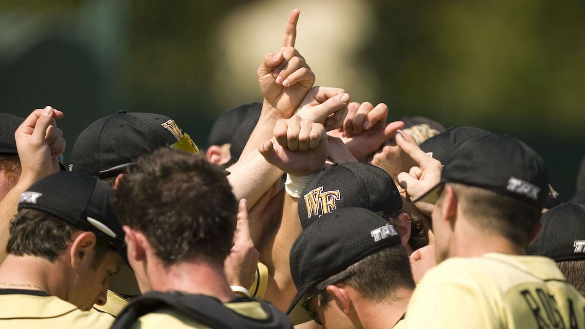 Wake Forest sets baseball game against Clemson