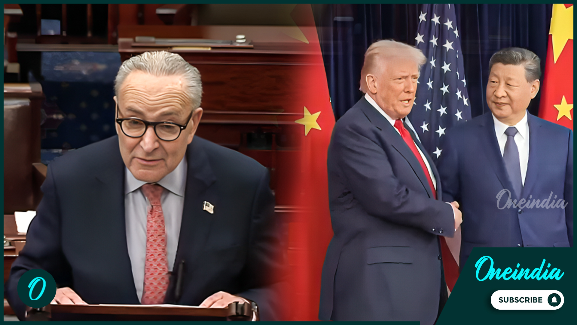Chuck Schumer Accuses Trump of Folding to China, Says Beijing ‘Called ...