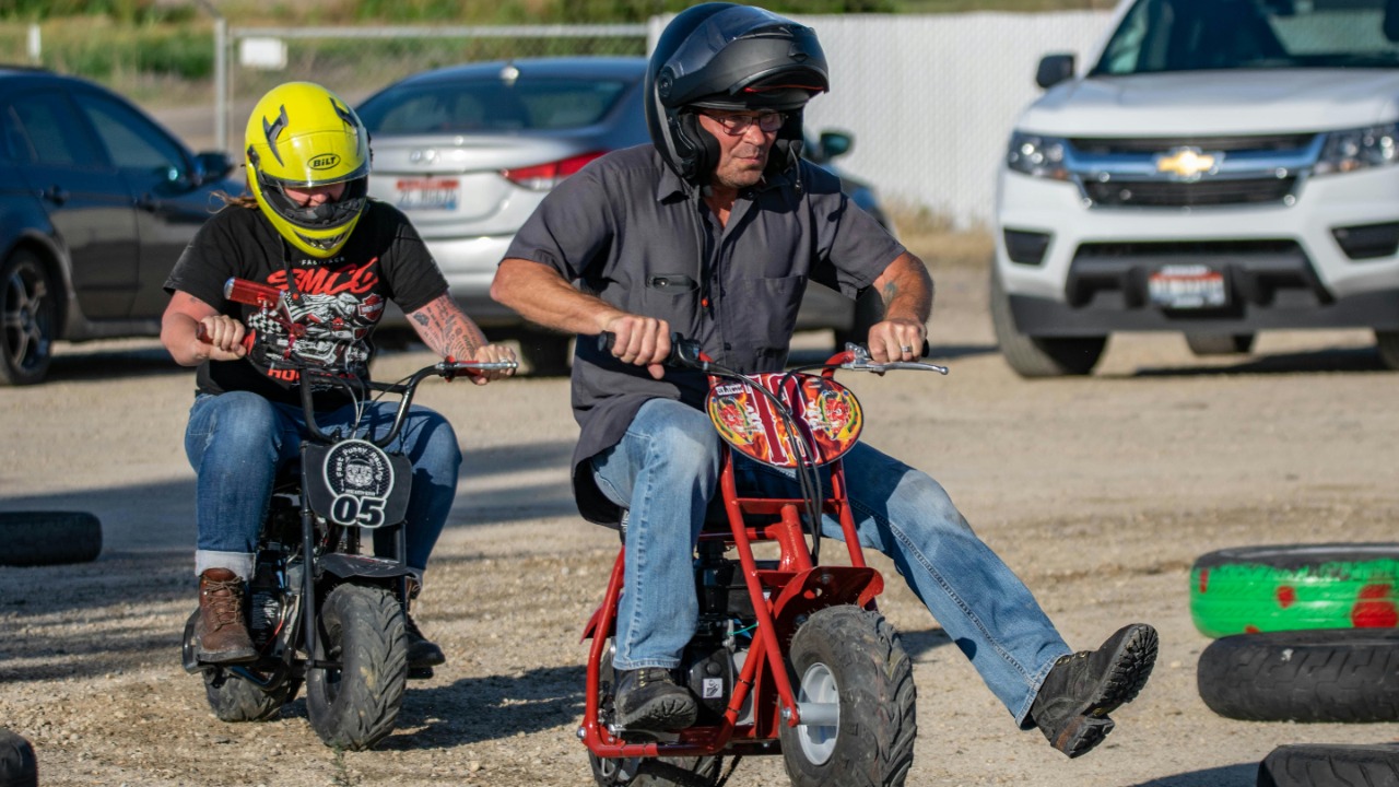 Are FRP mini bikes legal to ride on public streets?
