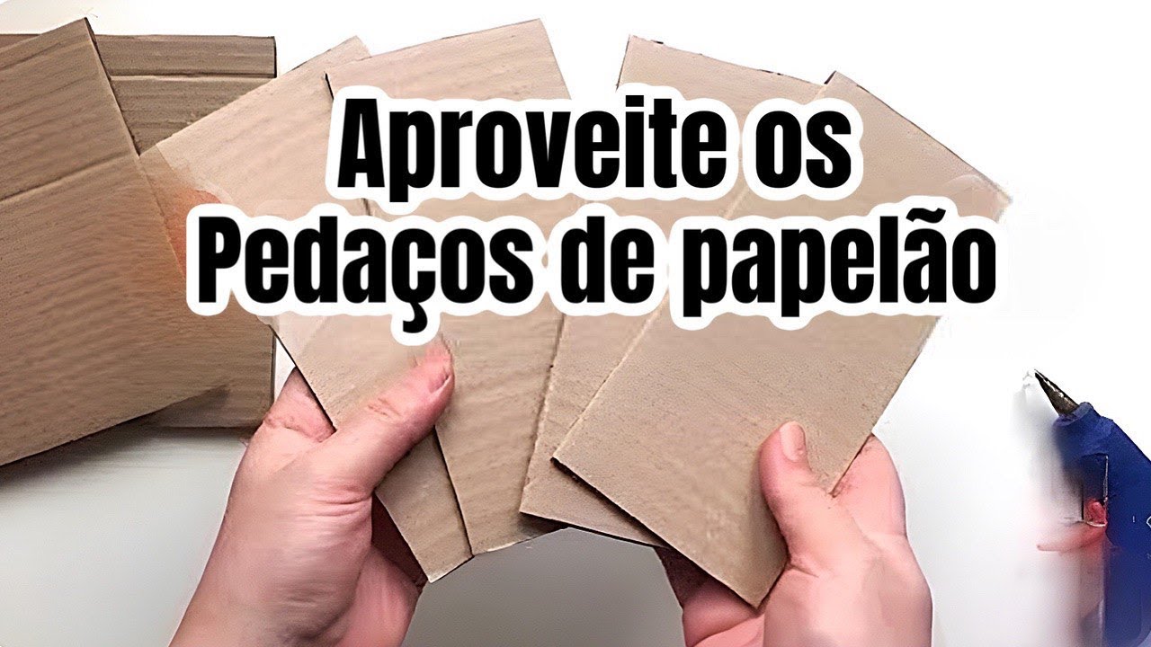 Reaproveitei pedaços de papelão e fiz 2 ideias incríveis | Show de ...