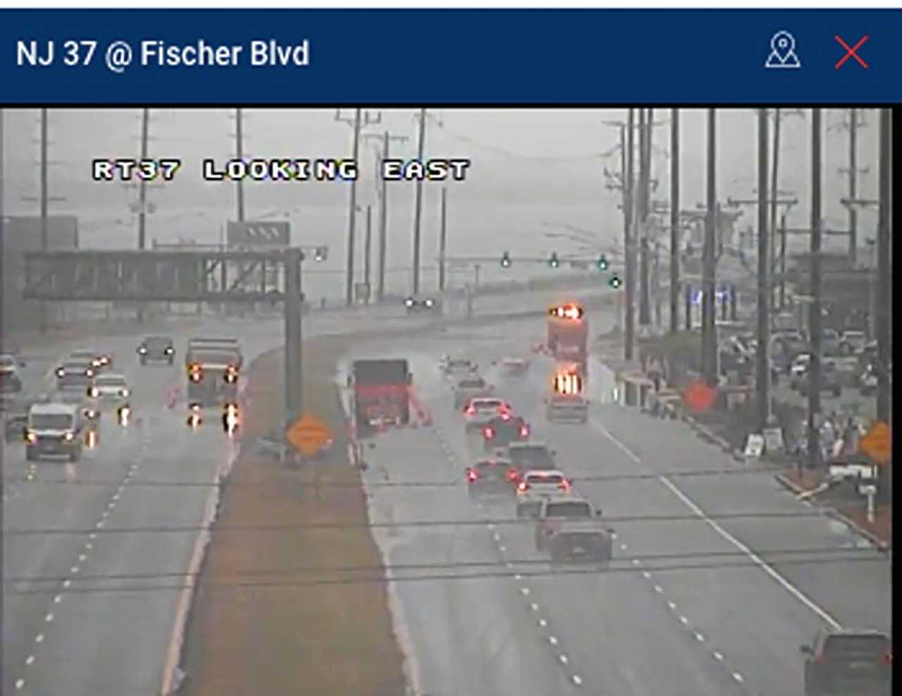 Flooding Shuts Down Major NJ Roads, Bridges Amid Heavy Rain