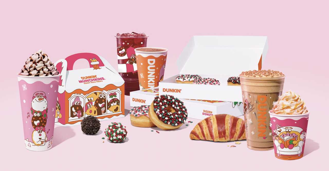 Dunkin' Unveils 2025 Holiday Menu: See What's On It