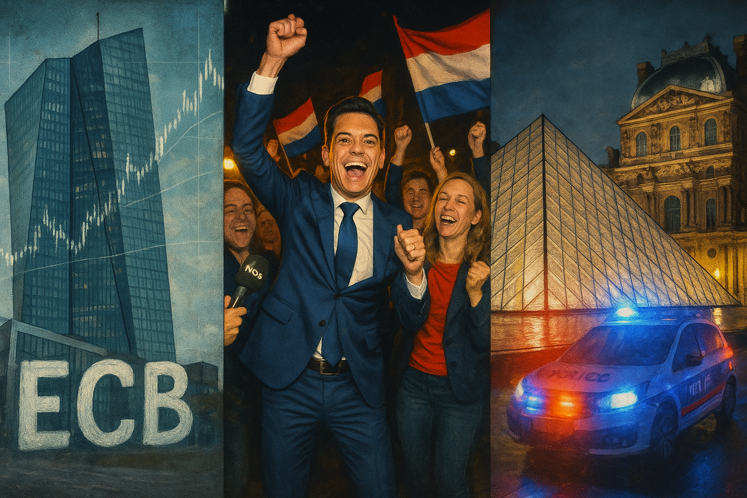 Europe bulletin: ECB holds rates steady, Dutch election, and Louvre ...