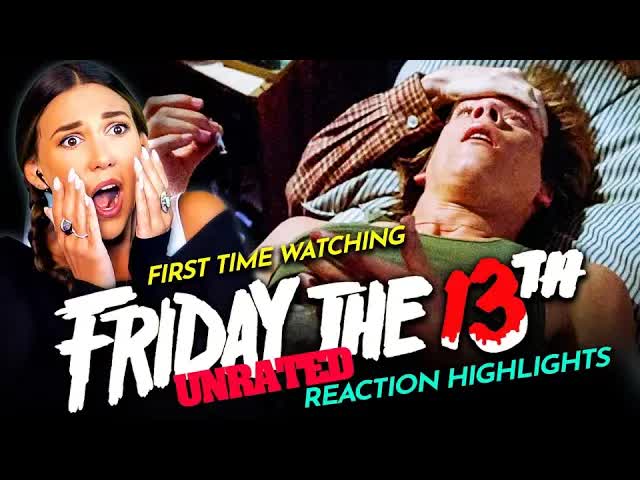 Coby terrified by Friday the 13th (1980) unrated movie reaction first ...