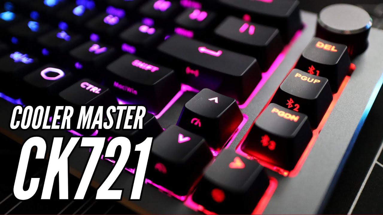 Cooler Master CK721 60% wireless mechanical keyboard