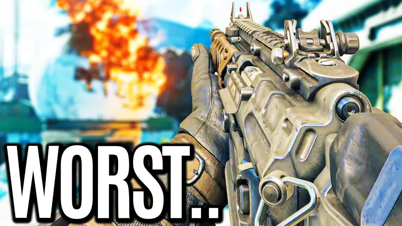 The WORST ASSAULT RIFLE in Every Call of Duty