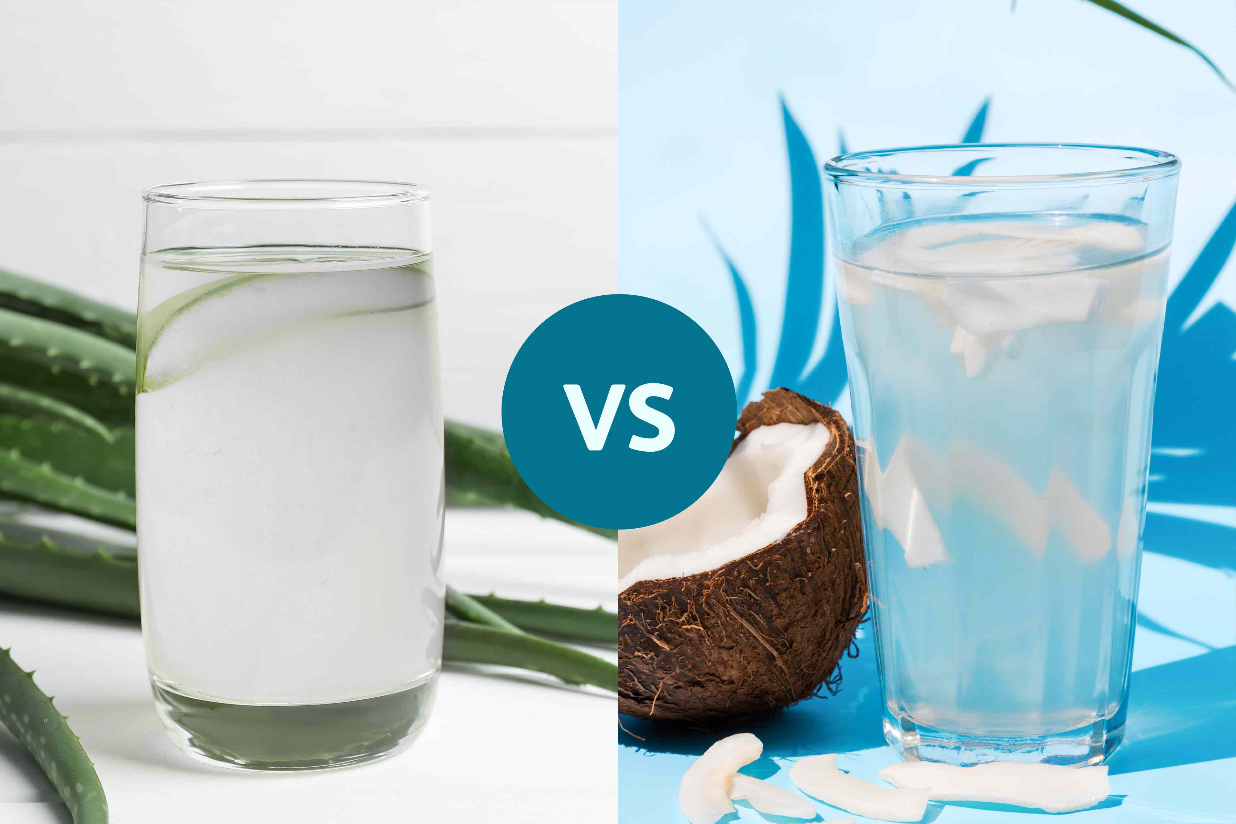 Aloe vera juice vs. coconut water: Which is better for hydration?
