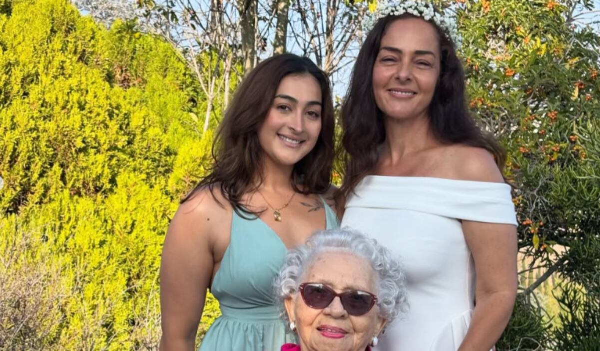 Sin sus hermanos, Andrea, hija de Andrés García, se casa con productor ...