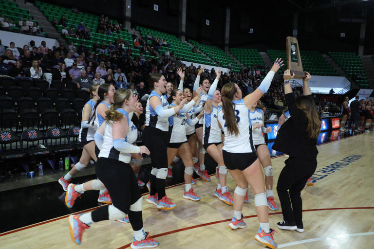 Class 2A volleyball: Pleasant Valley downs Mars Hill for third straight ...