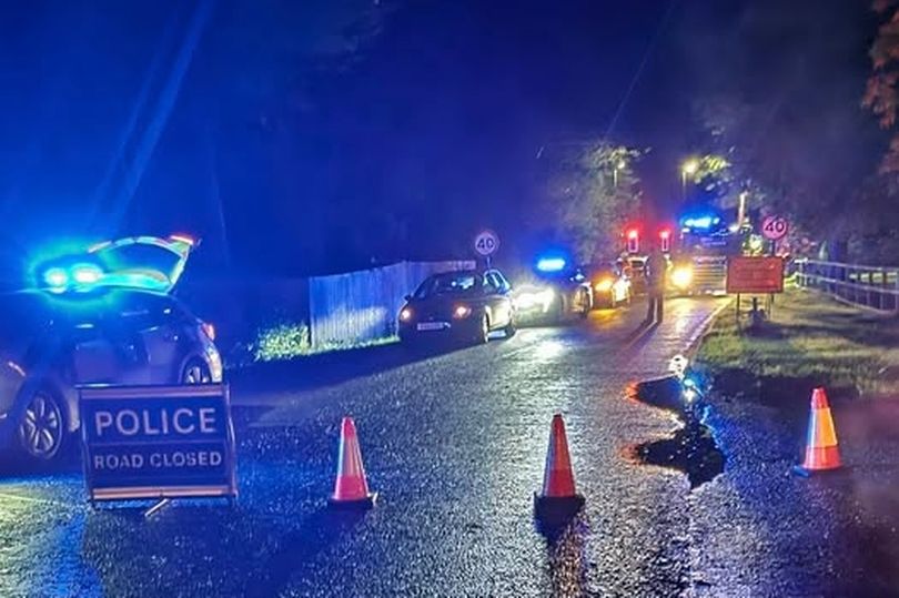 Person Taken To Hospital After Crash Near Care Home