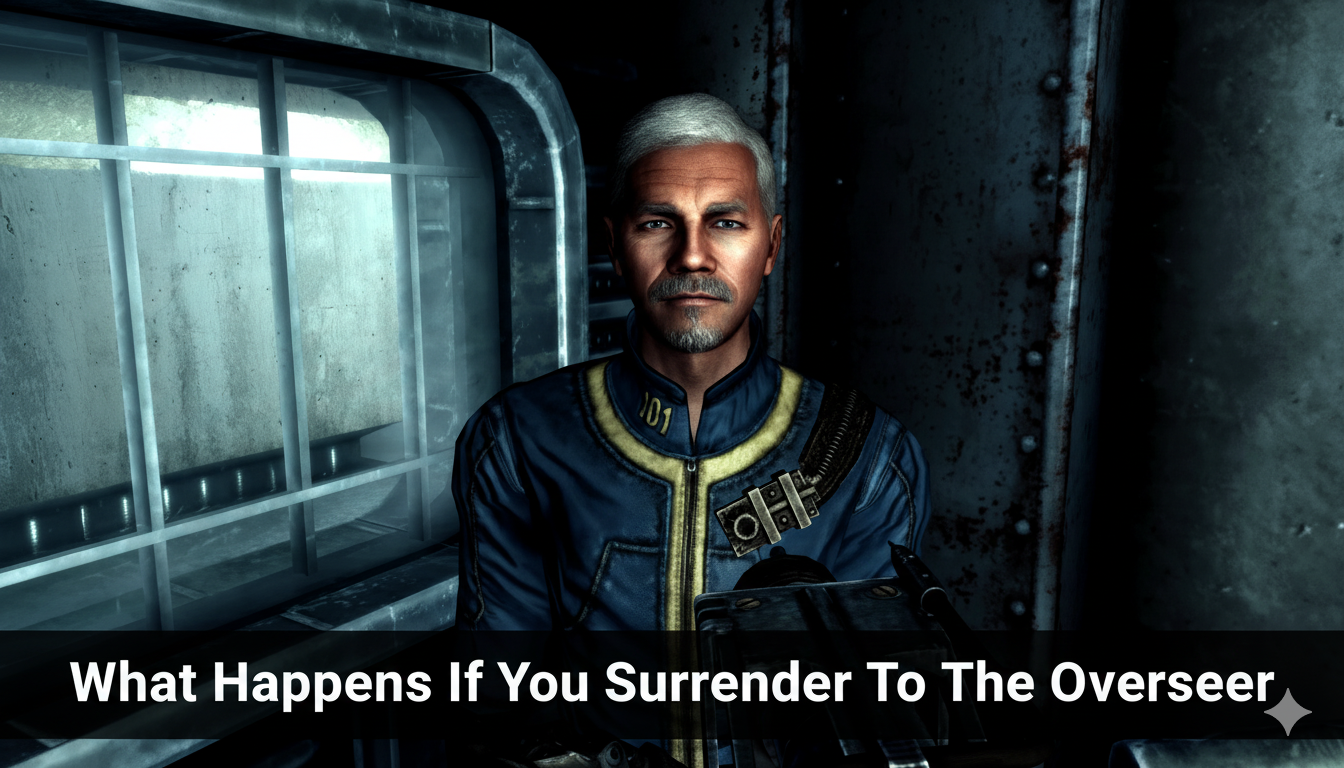 Fallout 3 - What Happens If You Surrender To The Overseer?