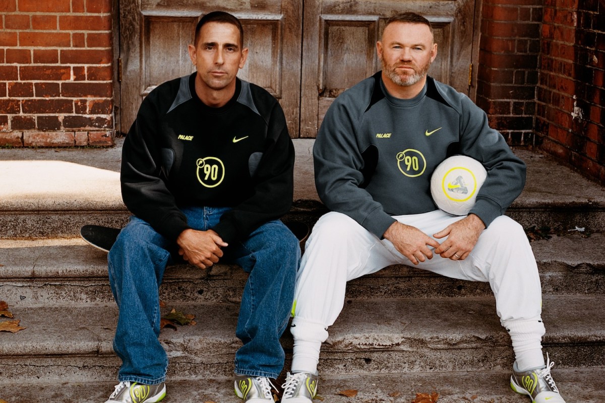 Palace and Nike’s First-Ever Collab Is Fully Footy-Coded