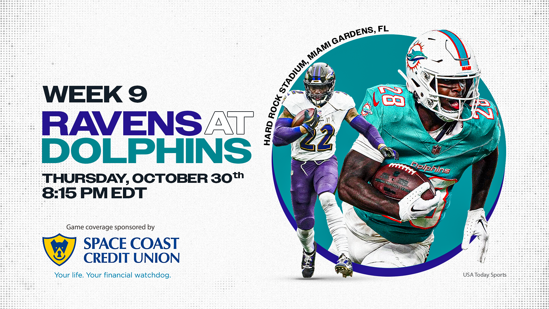 Dolphins vs. Ravens live updates: Thursday night game score, highlights