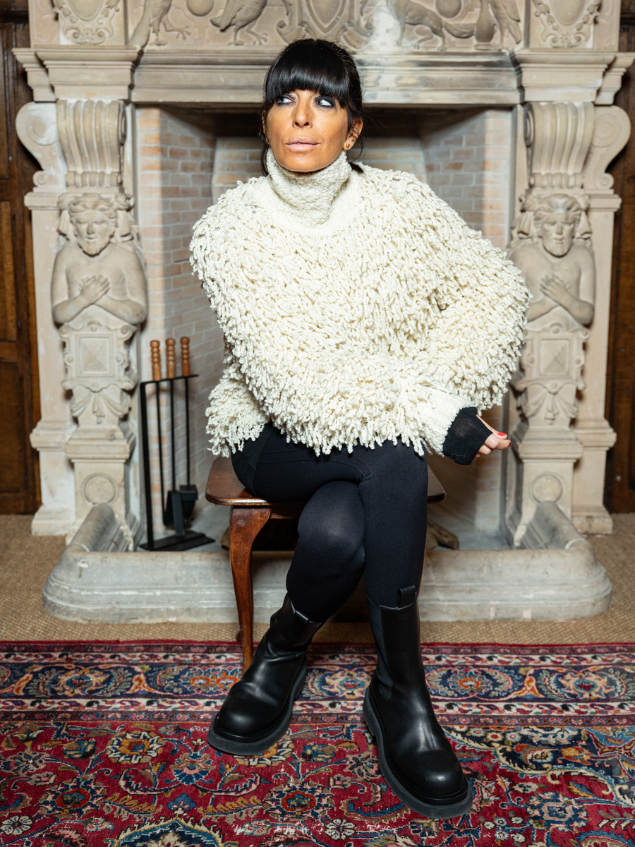 Claudia Winkleman’s fringed jumper is designer, but John Lewis has a ...
