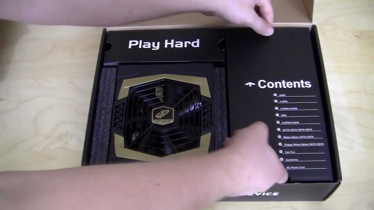 FSP Aurum Pro 850W power supply unboxing and overview