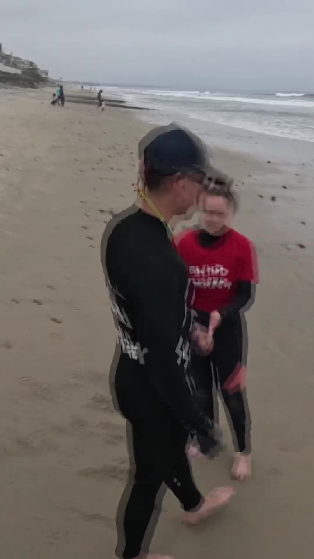 The blind teaching the blind to surf! #shorts