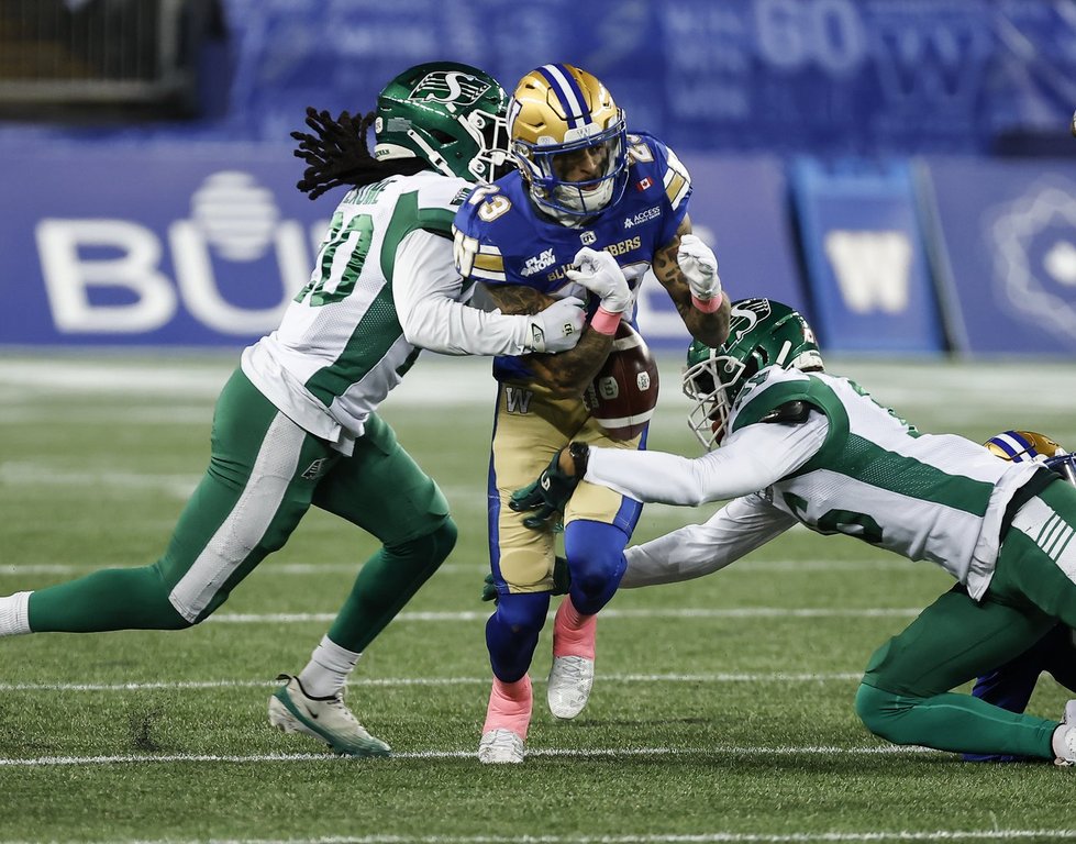 2 Winnipeg Blue Bombers named CFL all-stars