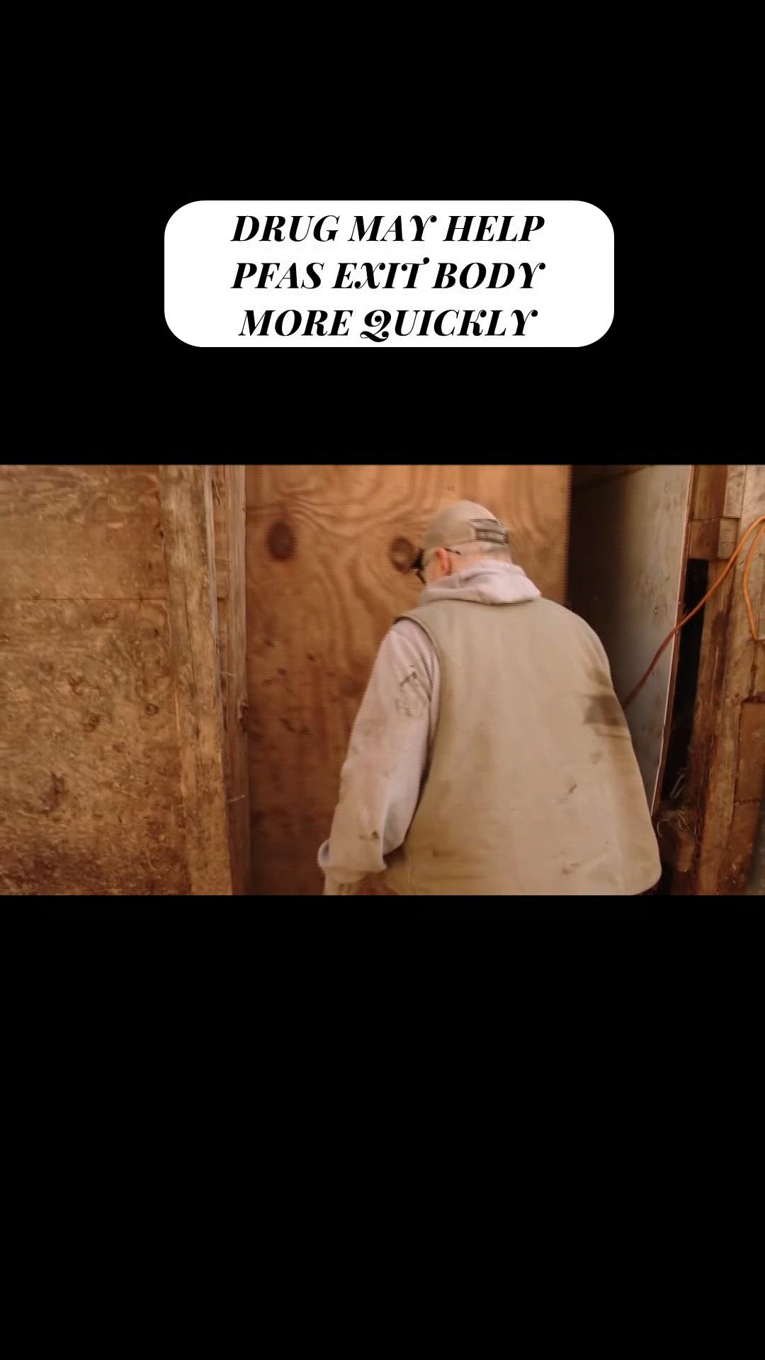 Drug helps shed PFAS in body