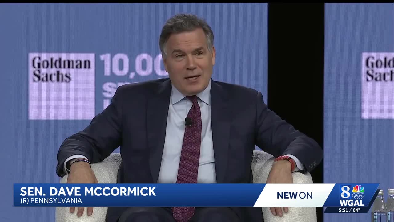 Pa Sens John Fetterman And Dave Mccormick Find Common Ground To