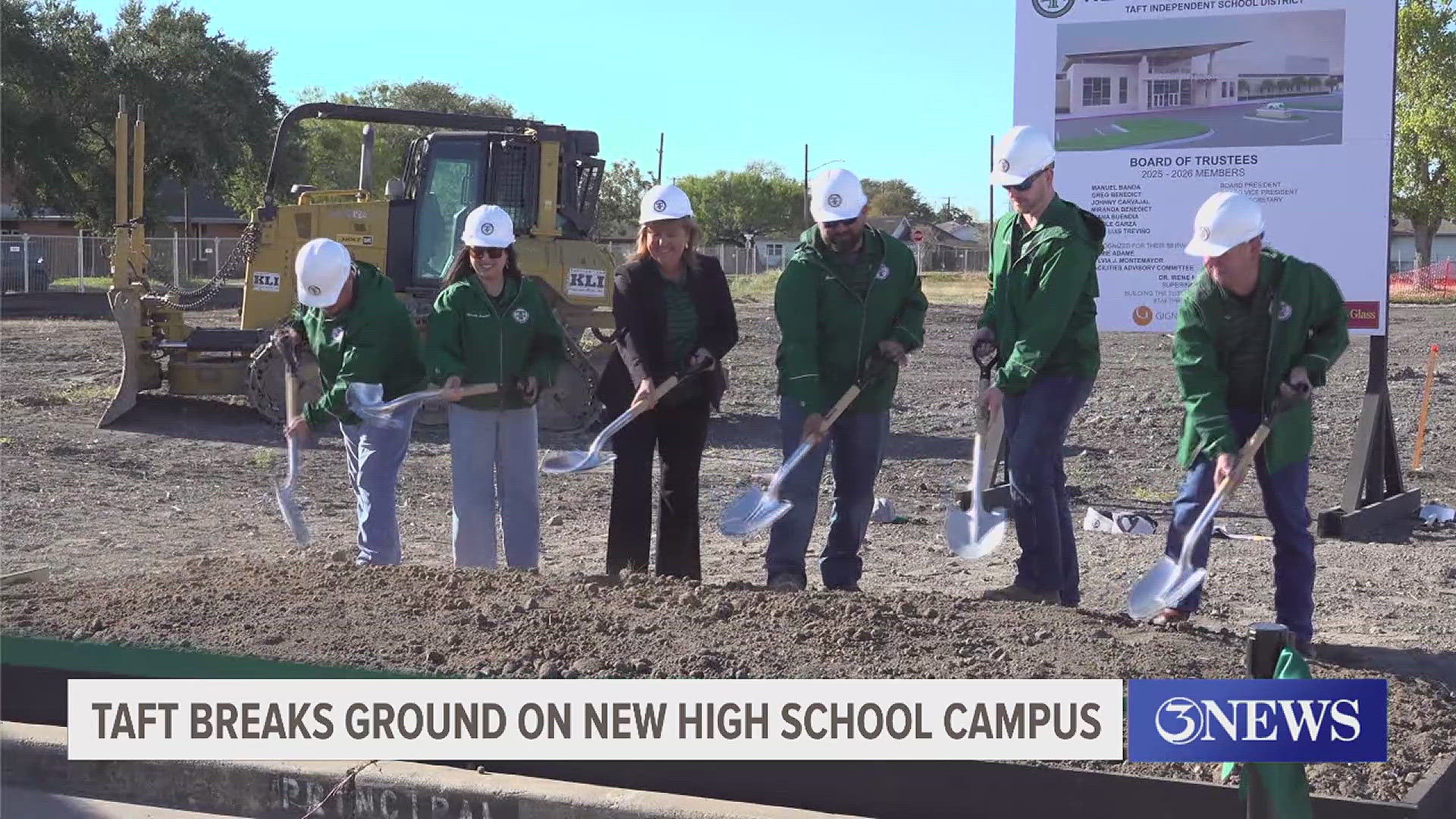 Taft celebrates groundbreaking for new high school campus